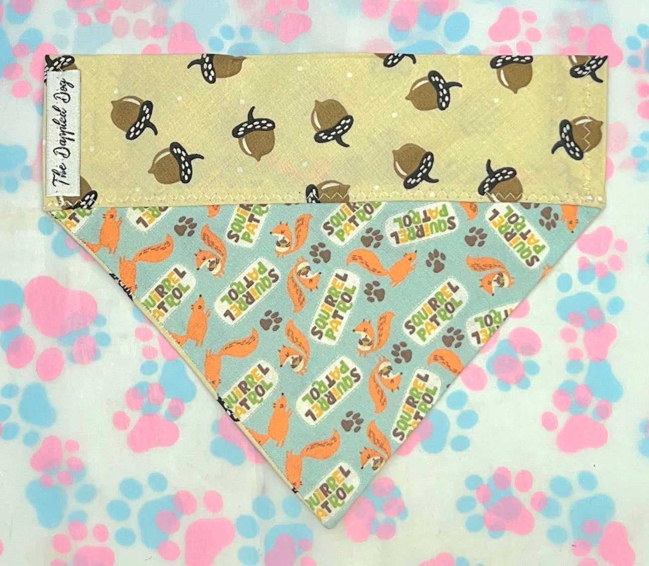 Squirrel Patrol Pet Bandana | The Dappled Dog Rescue